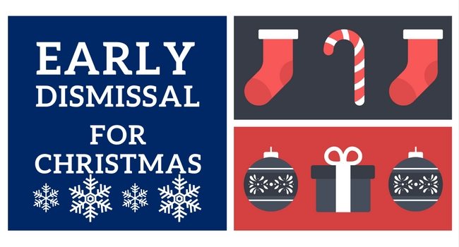 Early Dismissal for Christmas - Parkview Baptist SchoolParkview Baptist ...