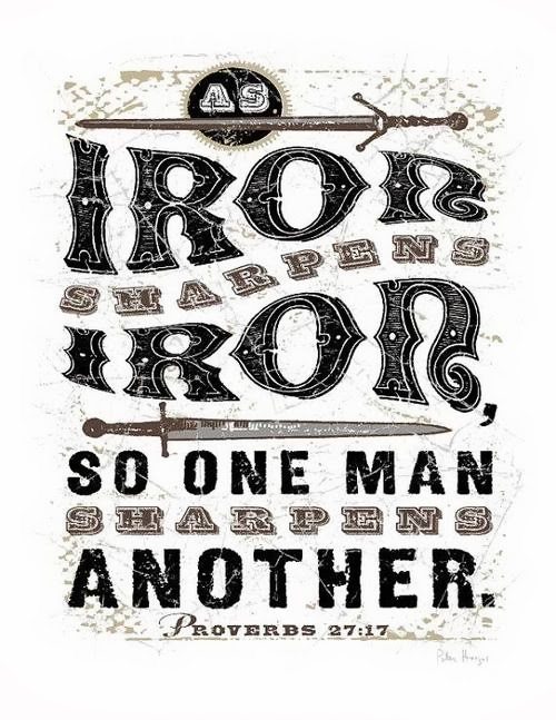 As Iron Sharpens Iron - Monday, June 8, 2015 - Parkview Baptist ...