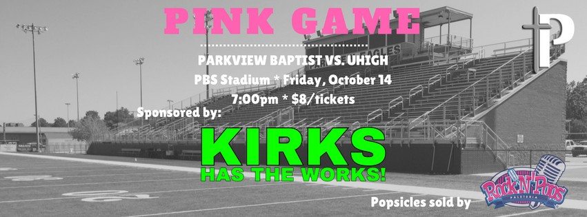 PBS vs. UHigh - Parkview Baptist SchoolParkview Baptist School