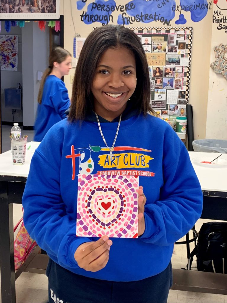 Art Club Alma Stripes - Parkview Baptist SchoolParkview Baptist School